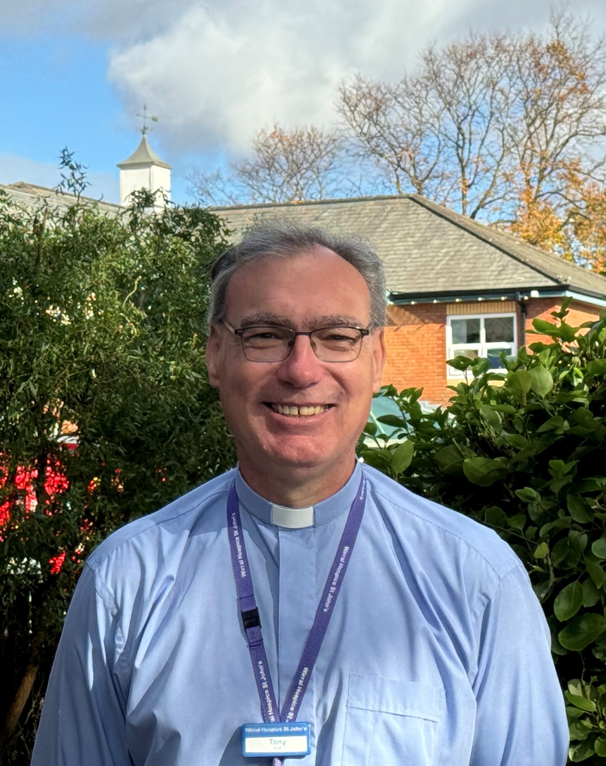 Be a neighbour! Hospice chaplain Tony explains that religion is only ...